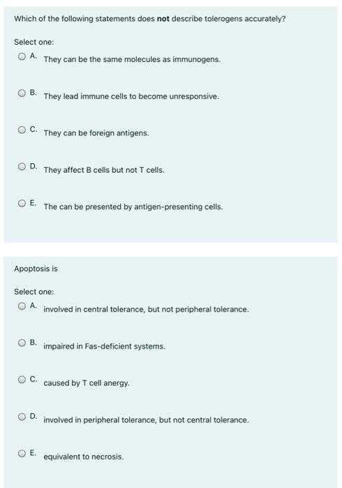 Solved Which of the following statements does not describe | Chegg.com