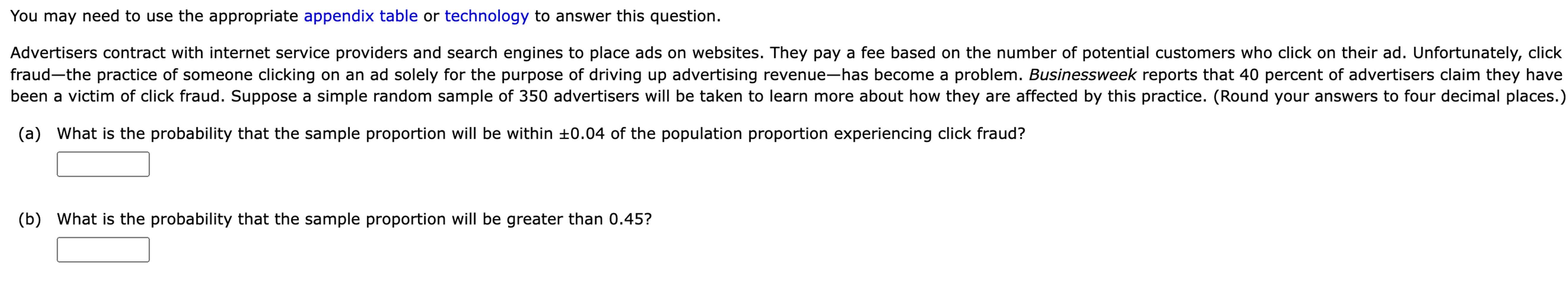 Solved You may need to use the appropriate appendix table or | Chegg.com