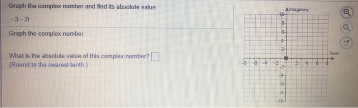 Solved A Imaginary Graph the complex number and find its | Chegg.com