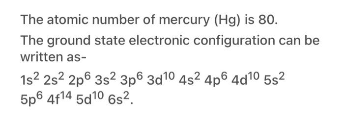 Solved Write the complete ground-state electron | Chegg.com