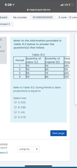 Solved 5:267 ALTE mygust gust.edu.kw board My courses | Chegg.com