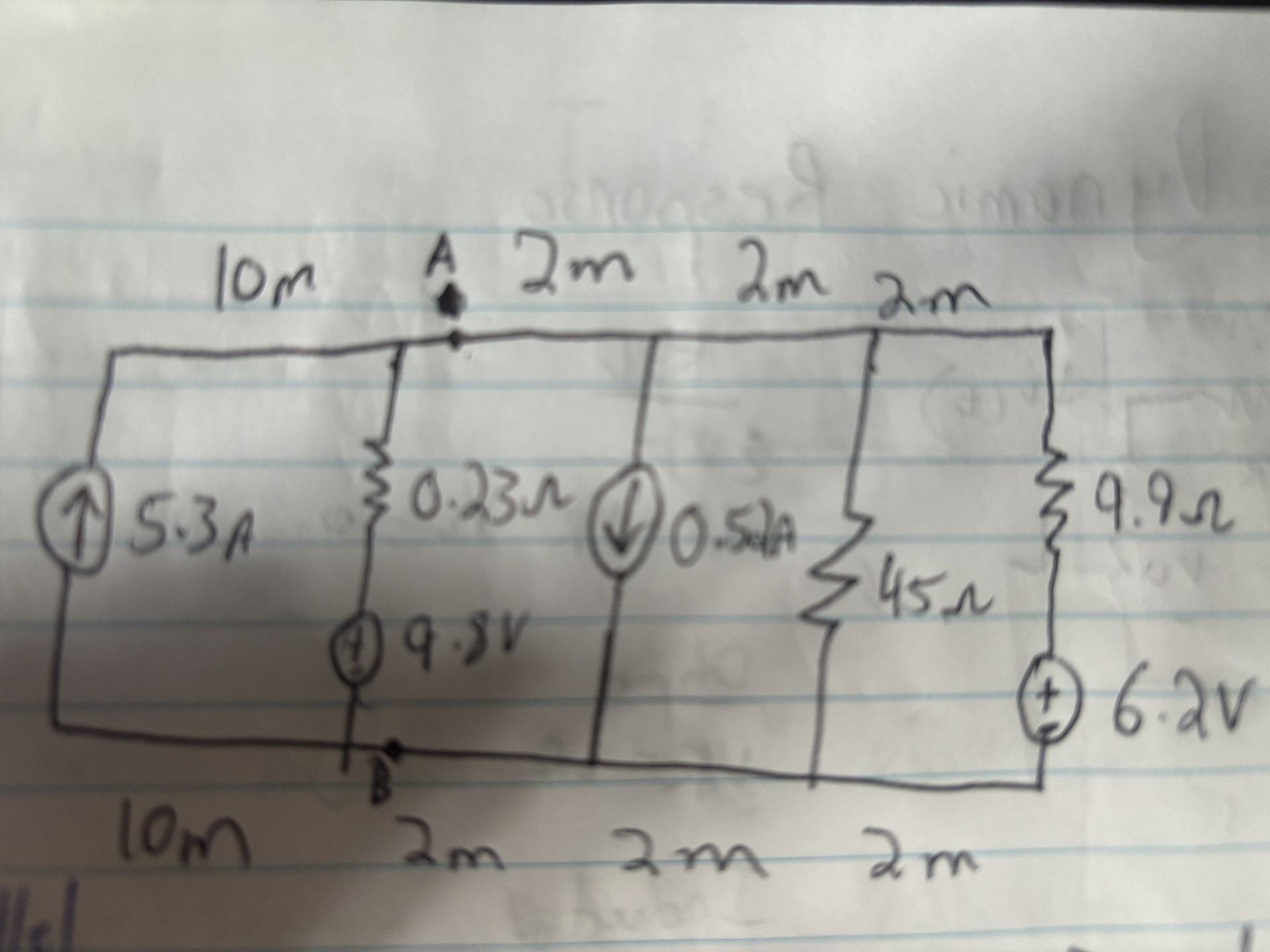 Solved Simplify the diagram by combining cable resistances | Chegg.com