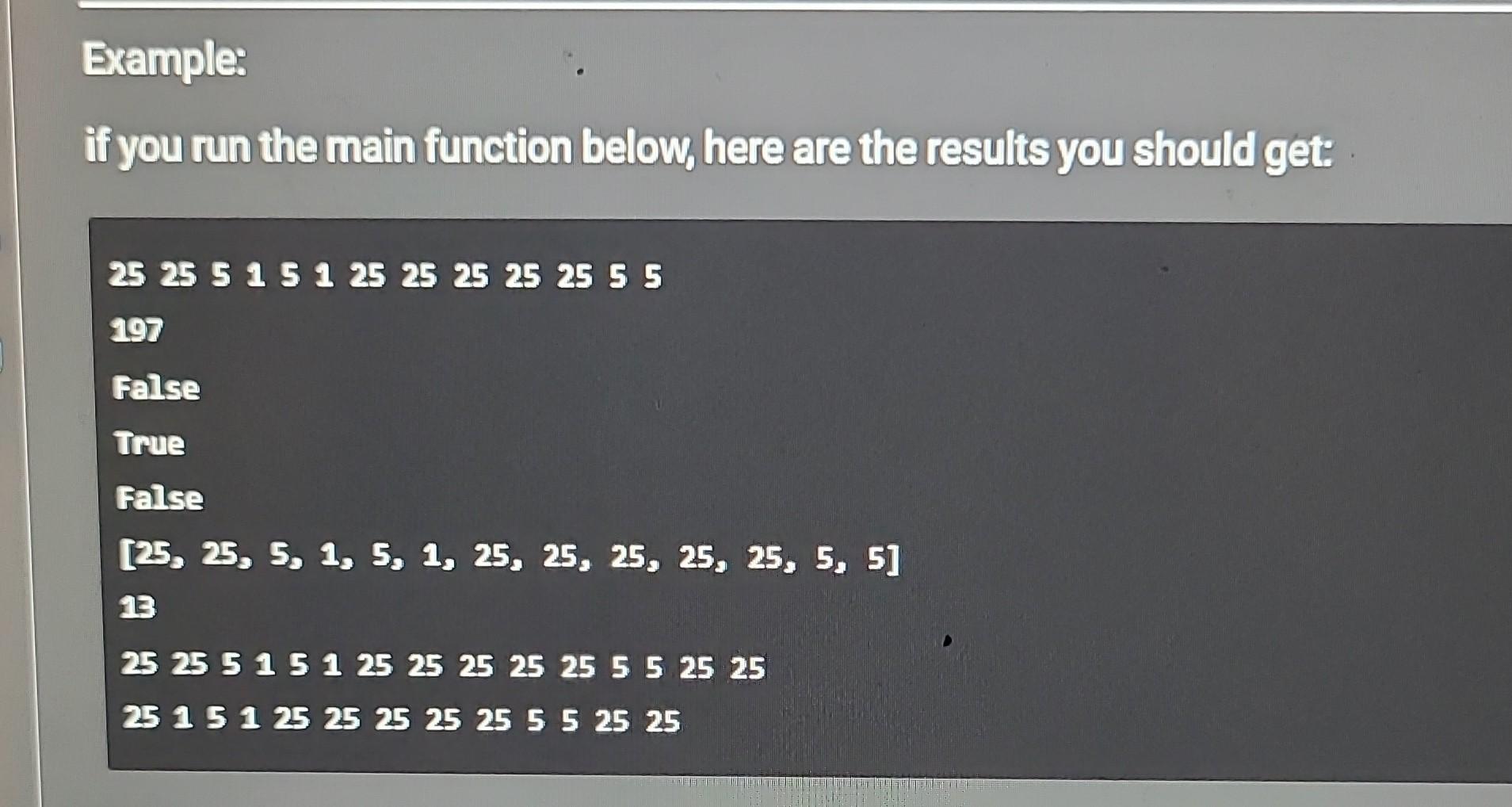 Solved Define a class Coins that that take a list of | Chegg.com