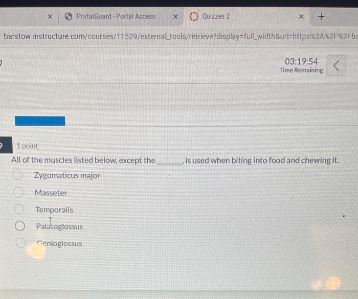 [Solved]: All of the muscles listed below, except the is us