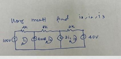 Solved Calcululate the node voltage. v1,v2,v3 10 s V0Usiss | Chegg.com