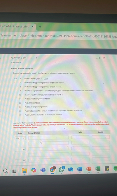 Solved ion 2 ﻿of 4 - ﻿Practice Lab | Chegg.com
