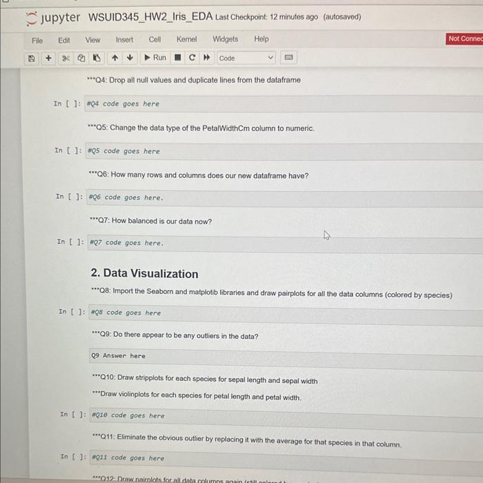 Solved 1. Describe our sample "Q1: How many rows and columns | Chegg.com