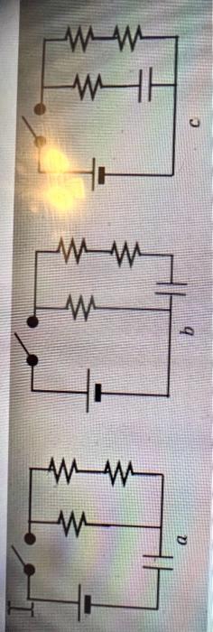 Solved The three circuits shown in the figure have identical | Chegg.com