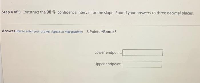 Step 1 of 5: Calculate the sum of squared errors | Chegg.com