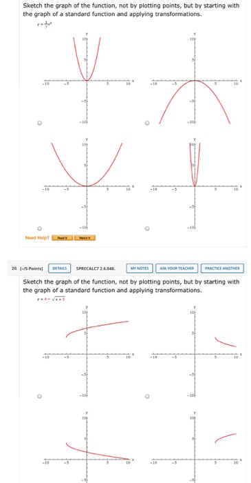 Solved Sketch the graph of the function, not by plotting | Chegg.com