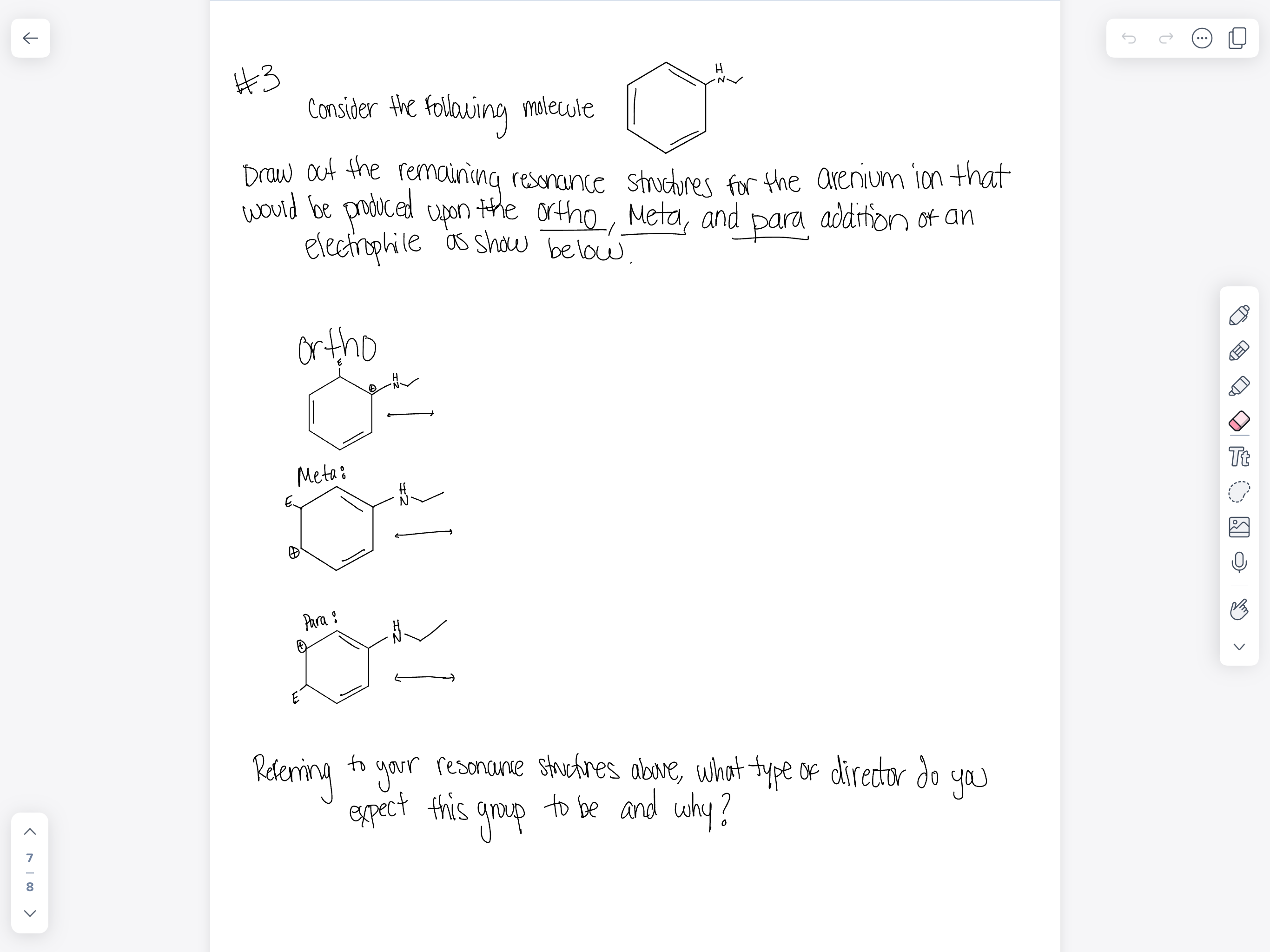 Solved Consider the following: a.) ﻿Draw out the remaining | Chegg.com