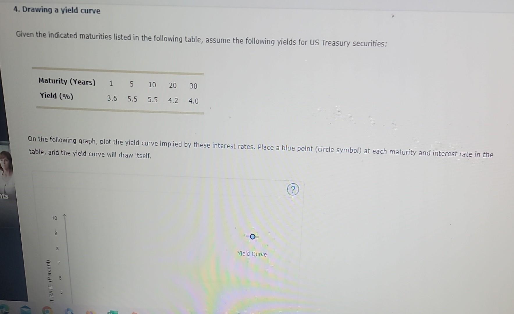 Given the indicated maturities listed in the | Chegg.com