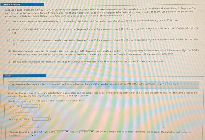 Solved Suppese a paper describes a study of 700 adults | Chegg.com