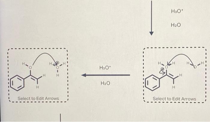 Solved using the provided structures, draw the curved | Chegg.com