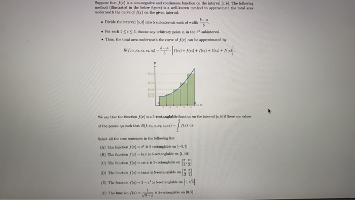 Solved Suppose that /(x) is a non-negative and continuous | Chegg.com