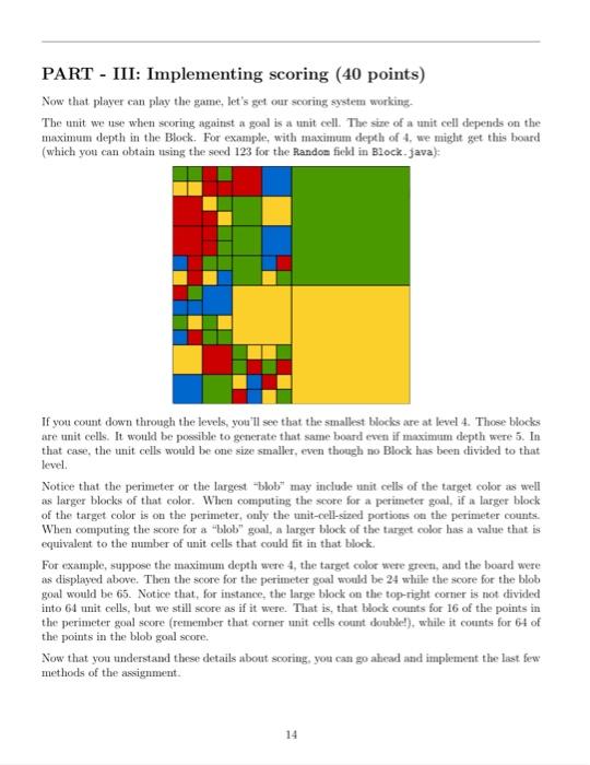 Solved The Java Code For Blockjava Is Given Below Import 6792