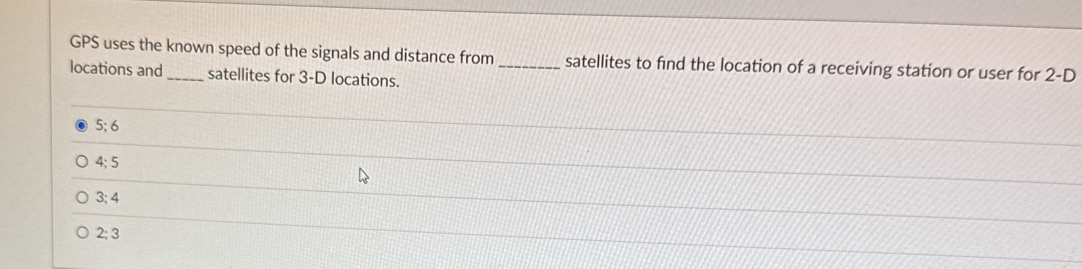 Solved GPS uses the known speed of the signals and distance | Chegg.com