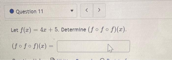 Solved Let f(x)=4x+5 (f∘f∘f)(x)=Given the functions: | Chegg.com