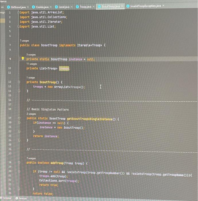 Solved how do I update my code as request by the UML chart? | Chegg.com