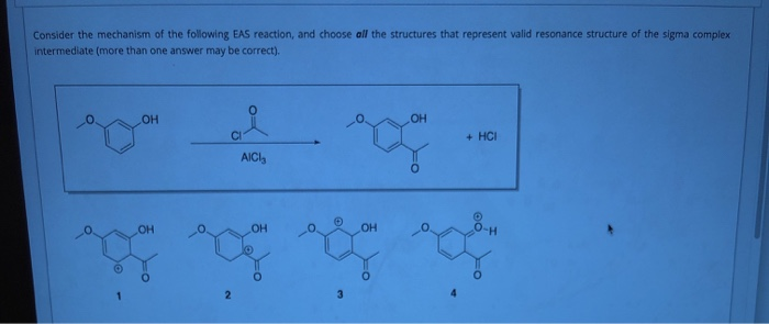 Solved Consider the mechanism of the following EAS reaction, | Chegg.com