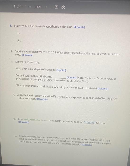Solved Question 1: Inferential Analysis on the Relationship | Chegg.com