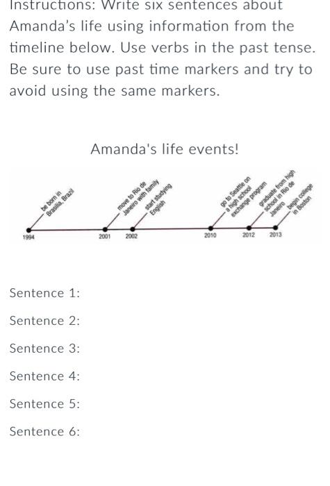 part1 Write 2 sentences for each preposition: at, | Chegg.com