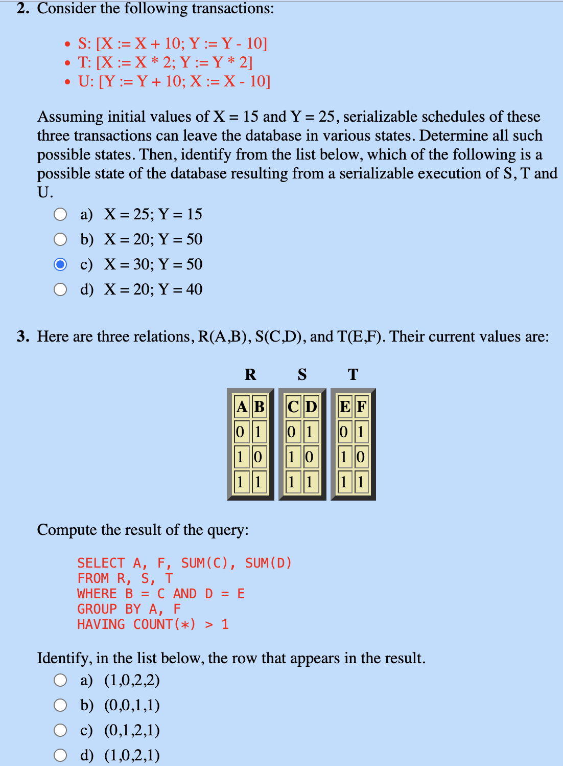 Solved The problems need to be done in SQL: | Chegg.com