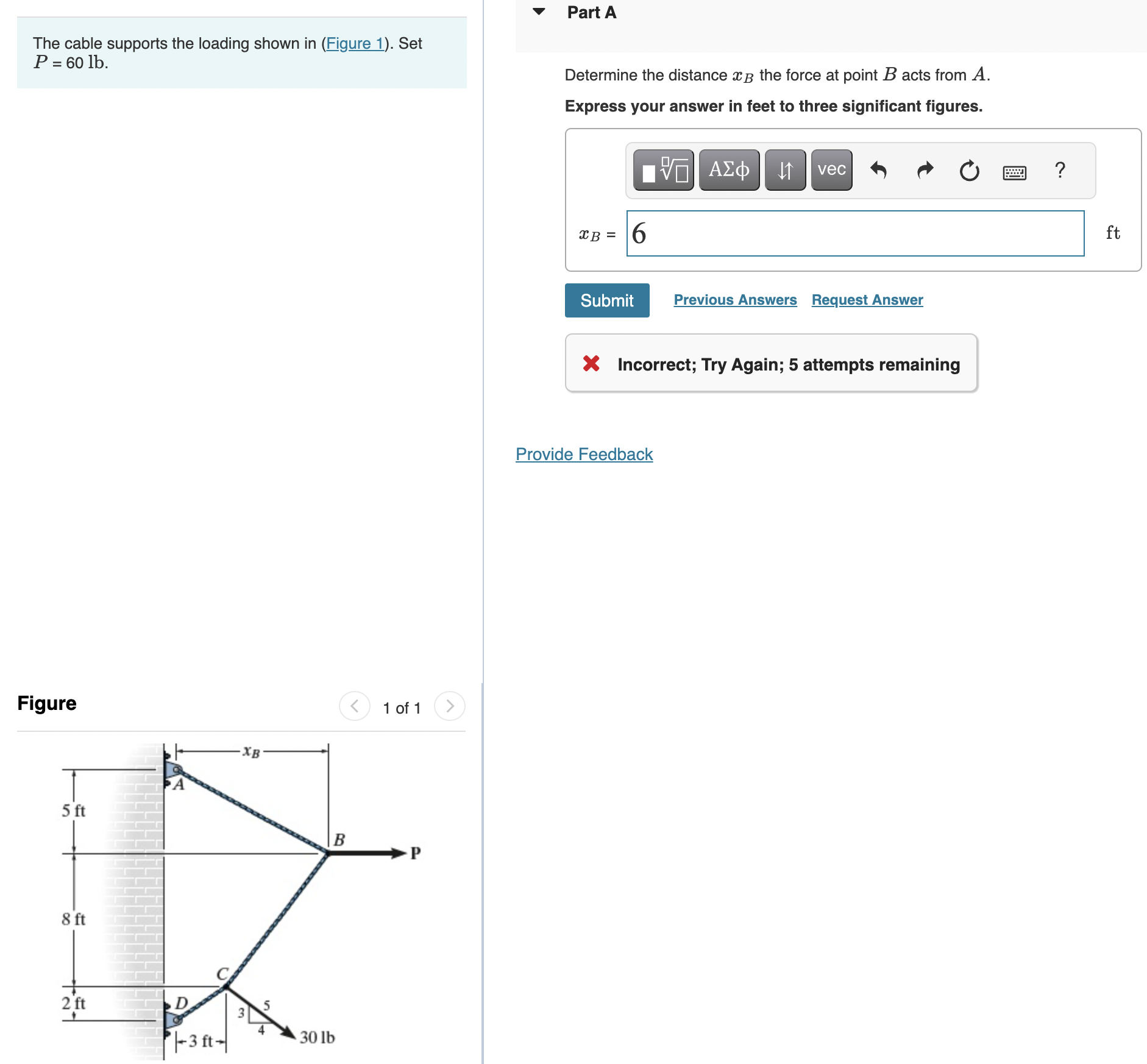 Solved help pleaseThe cable supports the loading shown in | Chegg.com