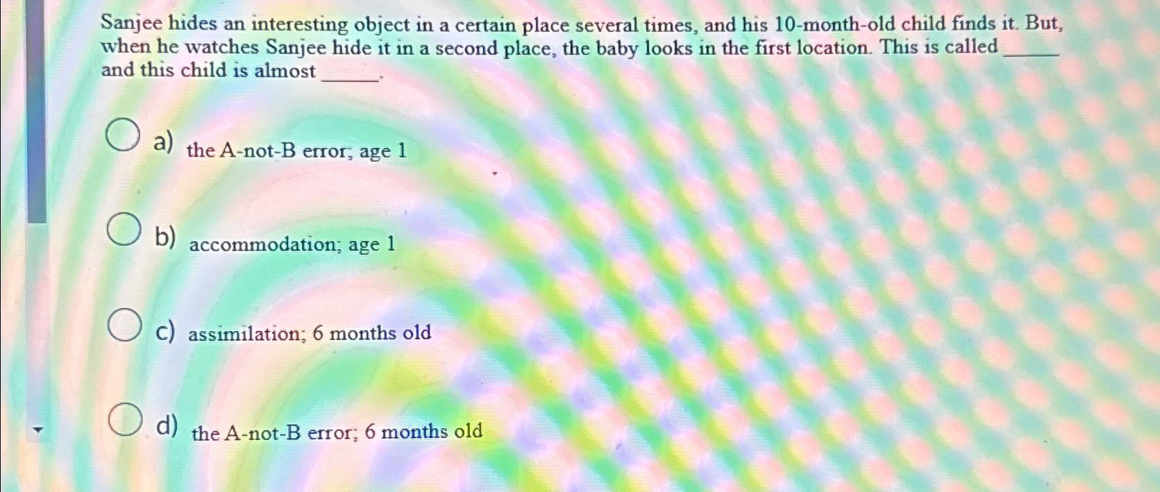 Solved Sanjee hides an interesting object in a certain place | Chegg.com