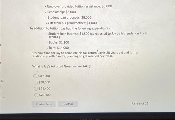 Solved [Question 1-8] Jay's job is going great, and this | Chegg.com