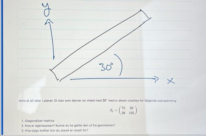 Solved 1 Diagonlize The Matrix2 What Is The Eigenbasis