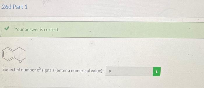Solved .26d Part 1 Your answer is correct. Expected number | Chegg.com