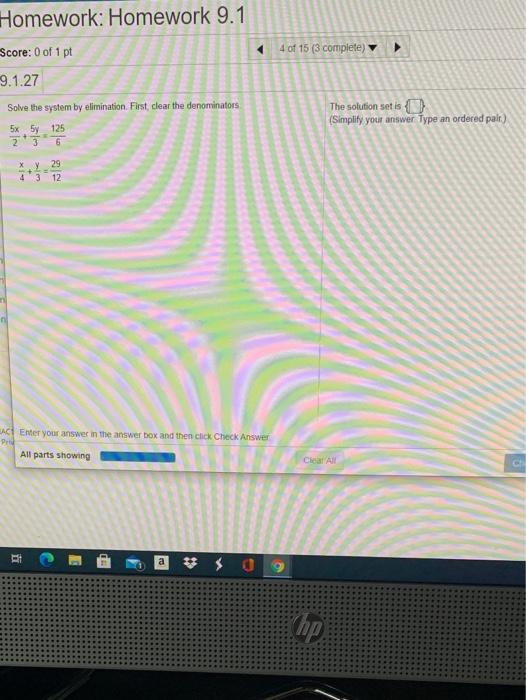 Solved Homework: Homework 9.1 4 of 15 (3 complete) Score: | Chegg.com