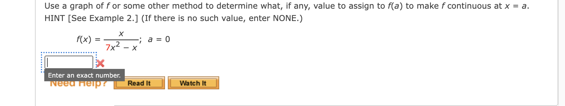 Solved Use a graph of f ﻿or some other method to determine | Chegg.com