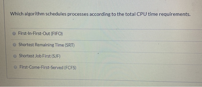 Solved A computer system is using several applications. The | Chegg.com