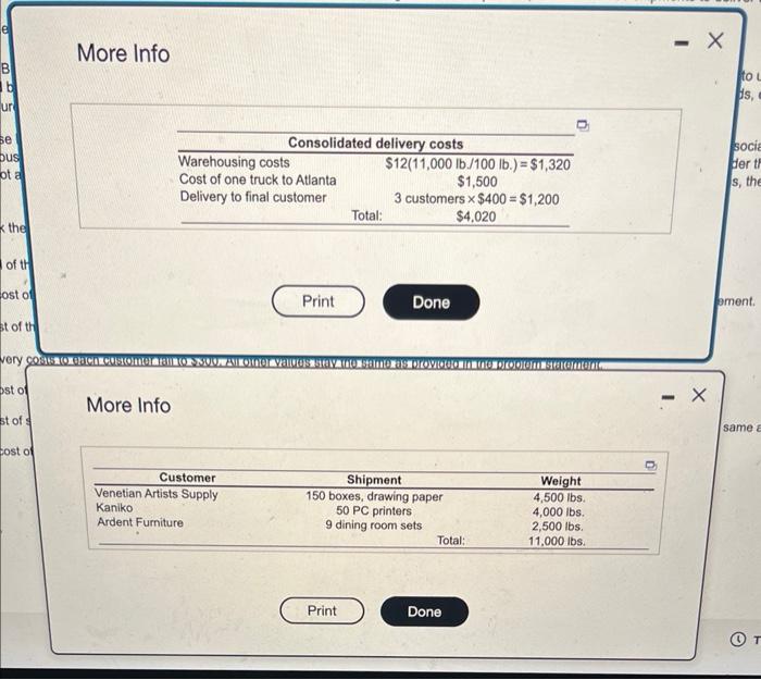 Solved Brun Logabes handies hundreds of shipments from | Chegg.com