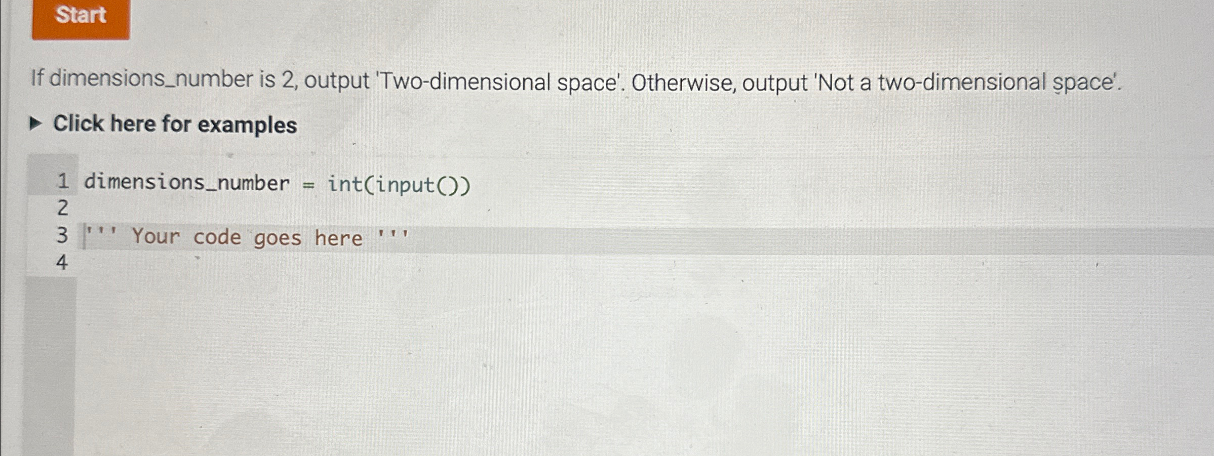 Solved StartIf dimensions_number is 2, ﻿output | Chegg.com