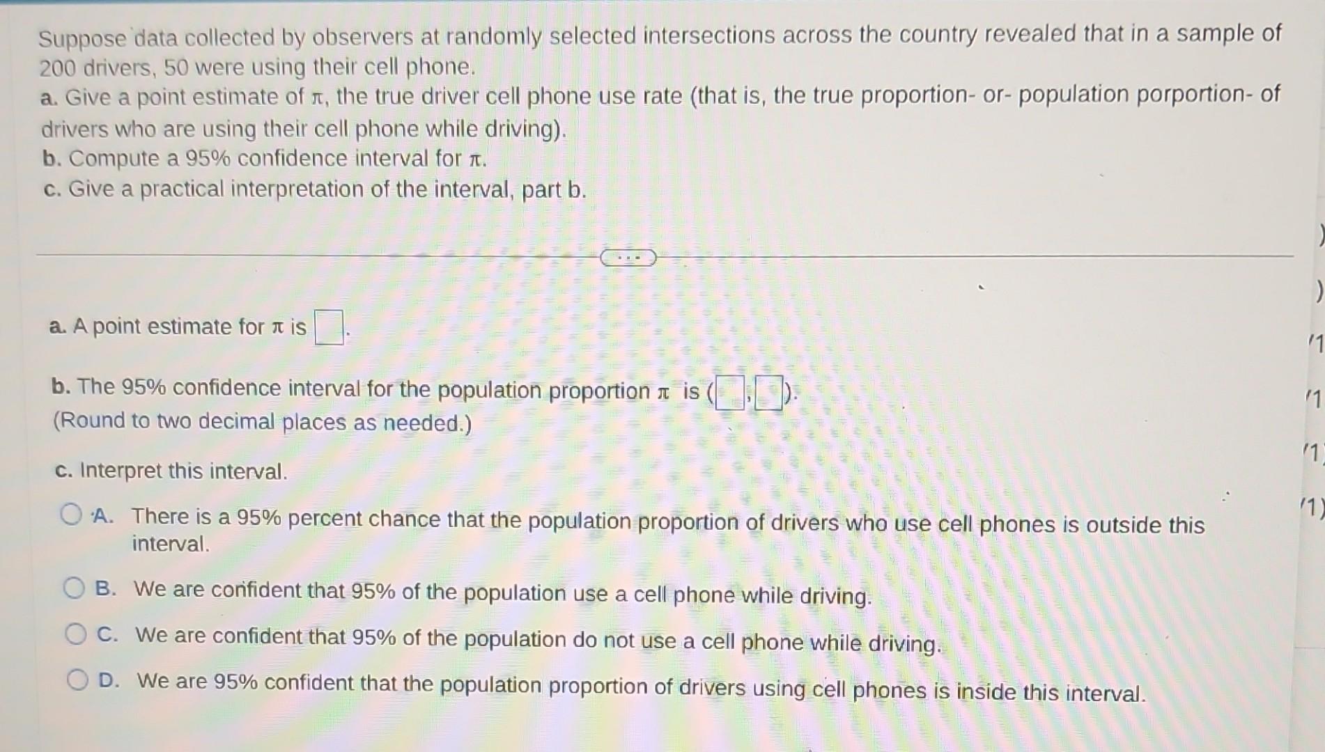 Solved Suppose data collected by observers at randomly | Chegg.com
