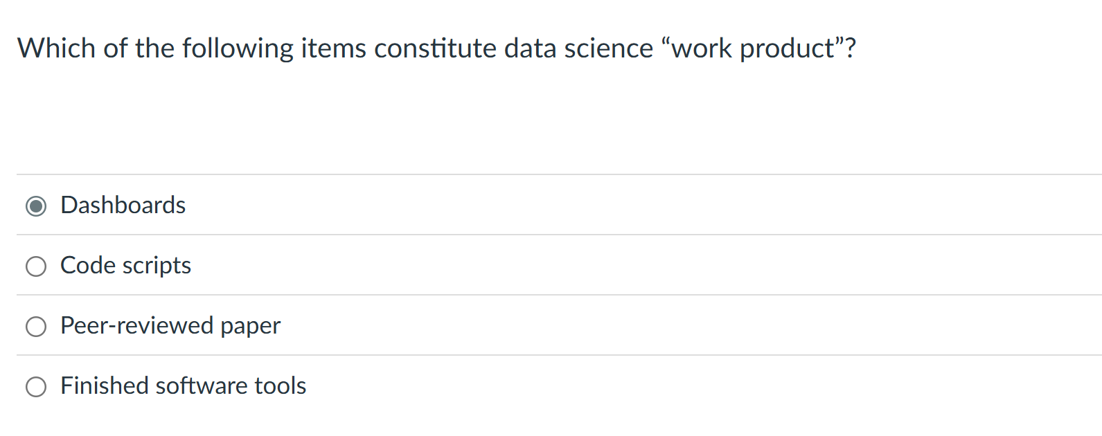 Solved Which of the following items constitute data science | Chegg.com