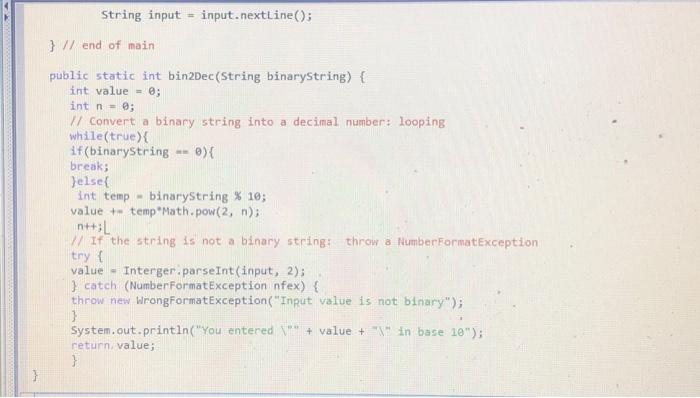 Solved Im trying to convert a binary number into a decimal | Chegg.com