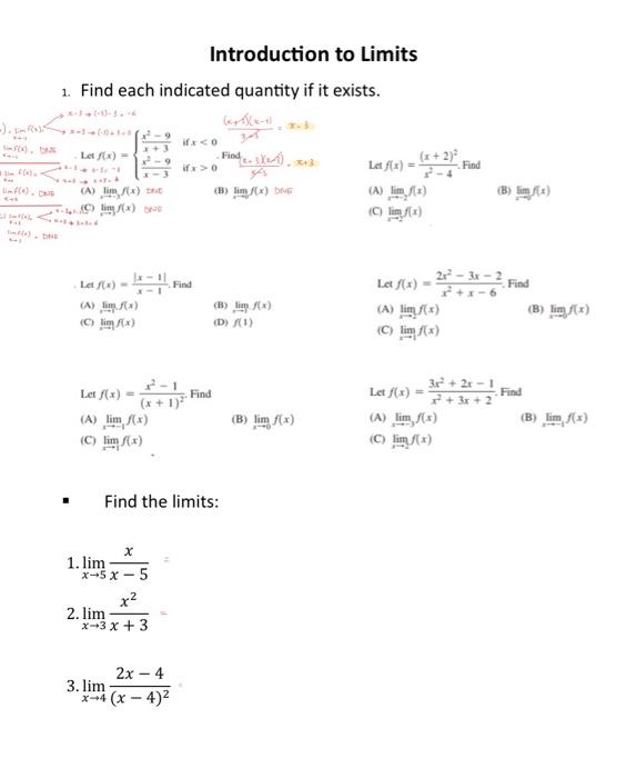 Solved .). Lim f(x)= 24-1 Limf(x). DNE 8-9-1 Lim f(x)= Lim | Chegg.com