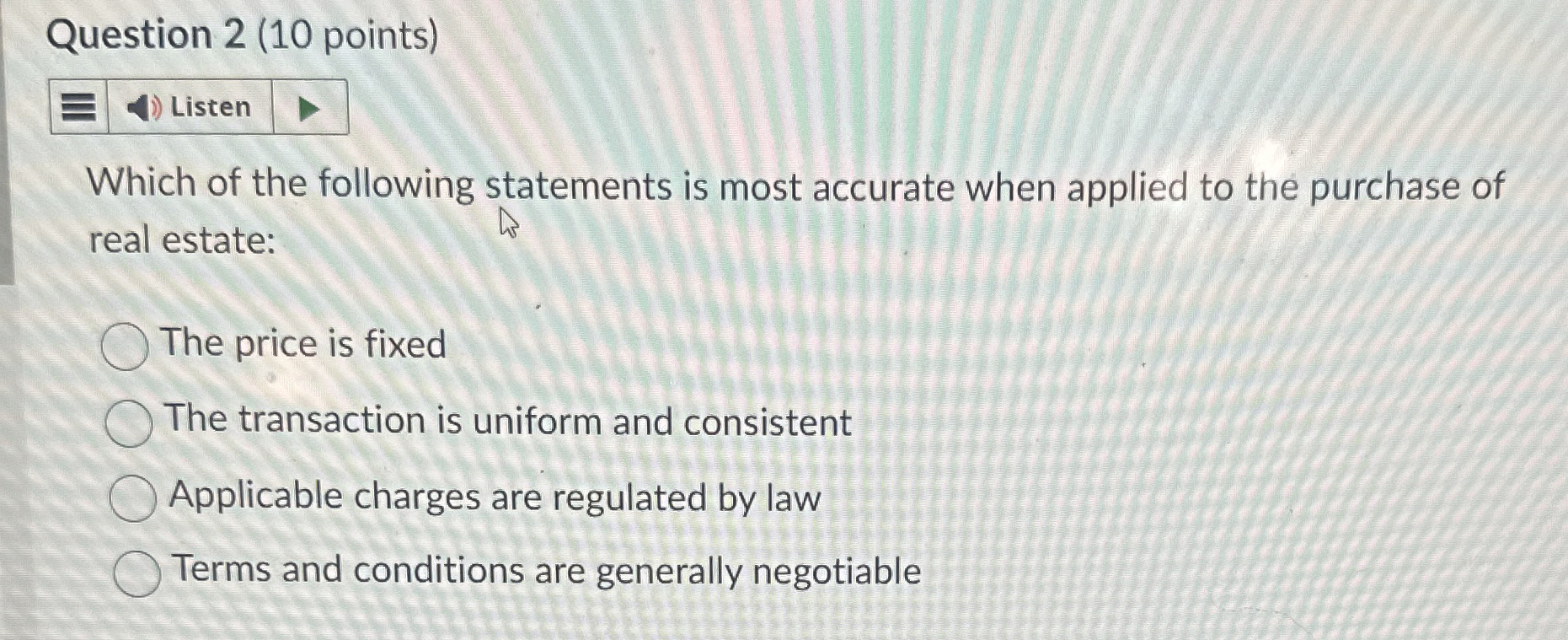 Solved Question 2 (10 points)Which of the following | Chegg.com Solved Question 2 (10 points)Which of the following | Chegg.com
