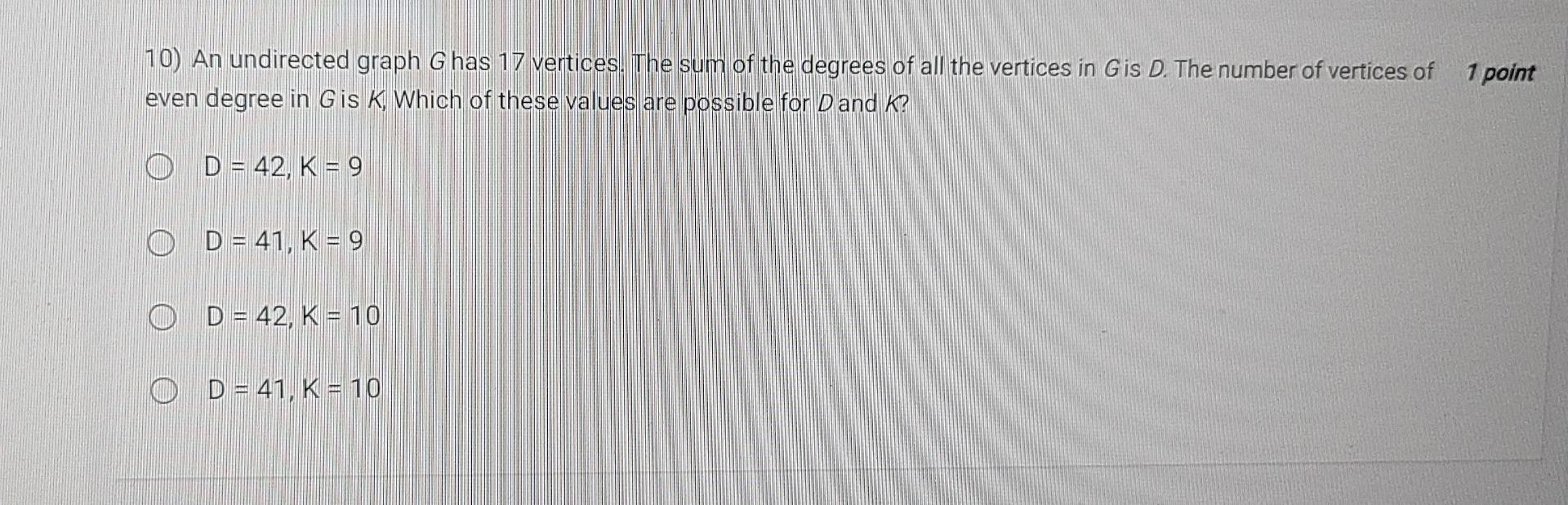 Solved 7) Consider a directed graph G with 90 edges with the | Chegg.com