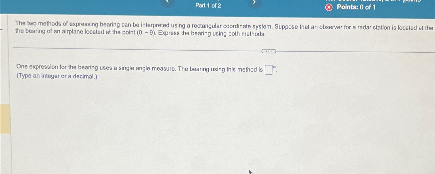 Solved Part 1 ﻿of 2Points: 0 ﻿of 1The two methods of | Chegg.com