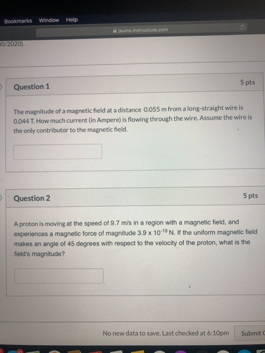 Solved Bookmarks Window Help Asums. instructure.com 0/2020) | Chegg.com