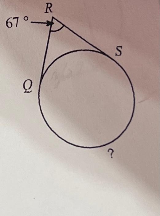 Solved 67°- R ? S | Chegg.com
