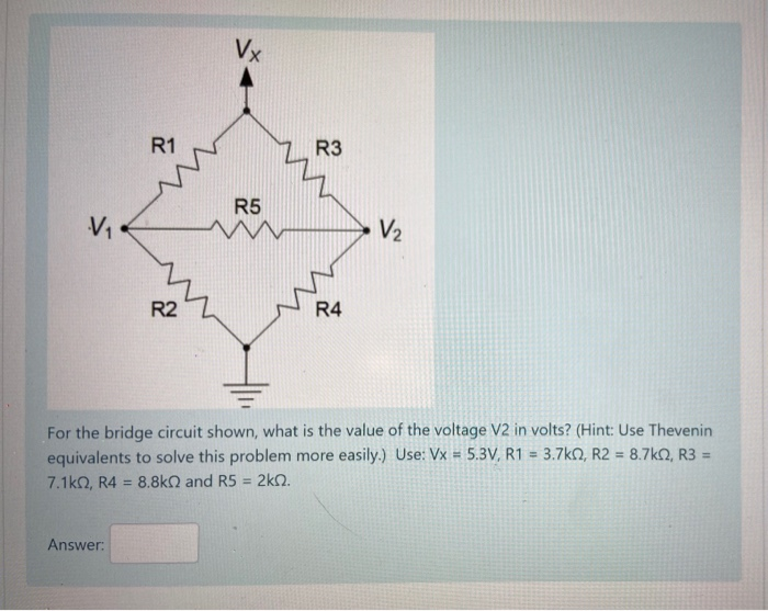 Solved R1 2 R3 2. Po R2 R4 For the bridge circuit shown, | Chegg.com