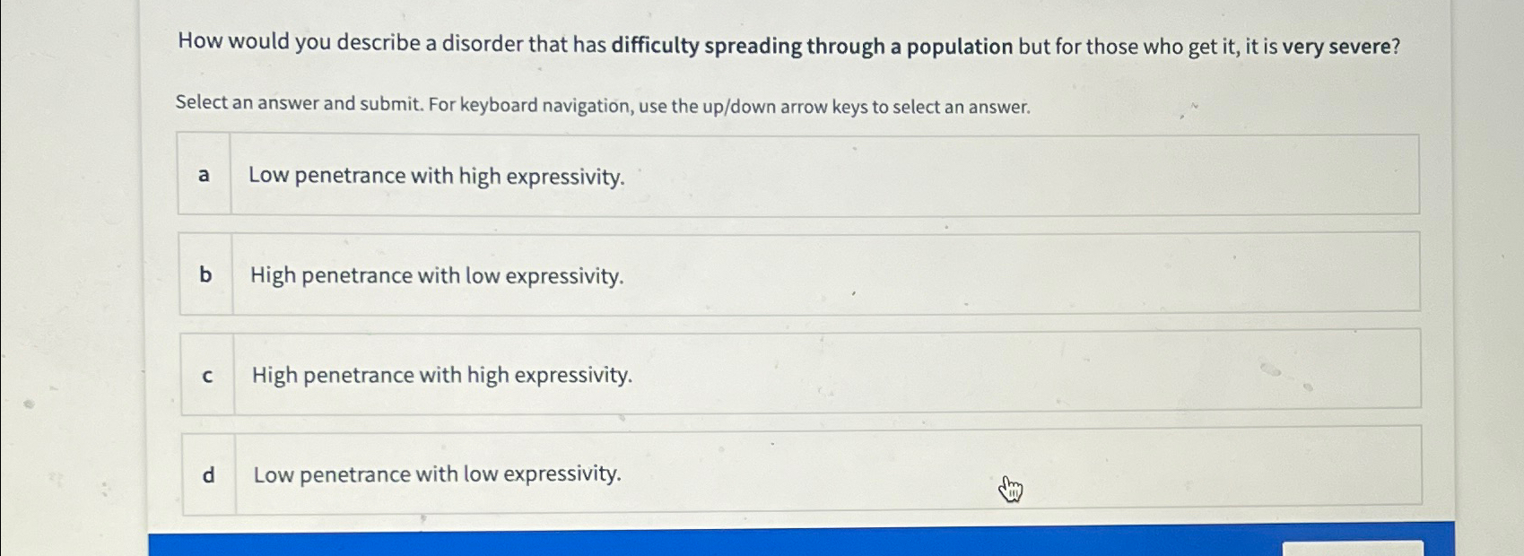 Solved How would you describe a disorder that has difficulty | Chegg.com