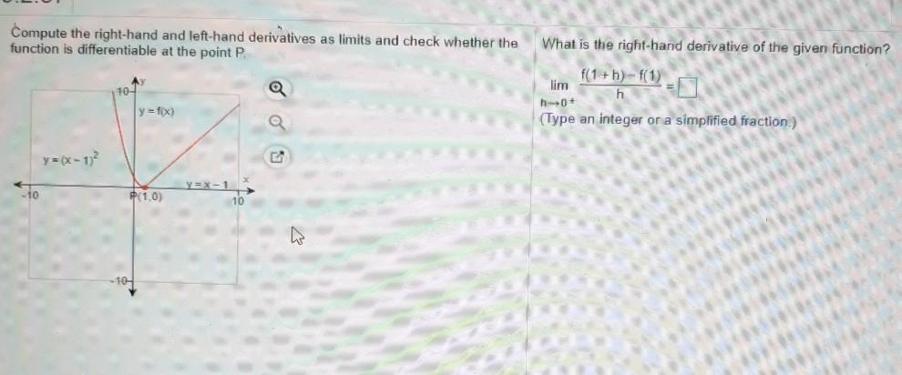Solved Compute the right-hand and left-hand derivatives as | Chegg.com