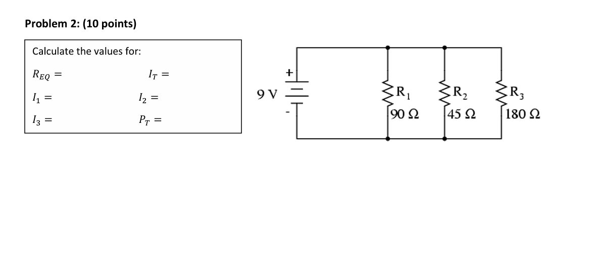 Solved Problem 2: (10 ﻿points)Calculate the values | Chegg.com